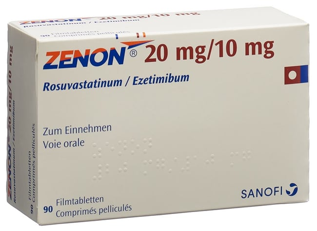 ZENON Filmtabl 20 mg/10 mg Blist 90 Stk | Online bestellen