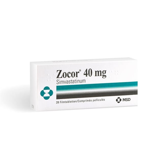 ZOCOR Filmtabl 40 mg Blist 28 Stk | Online bestellen