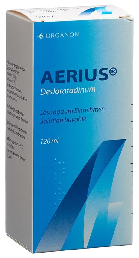 AERIUS solution buvable sol 0.5 mg/ml fl 120 ml | Commander en ligne