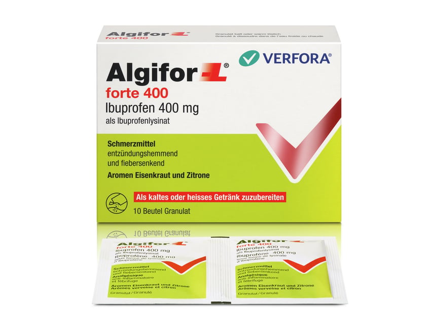 ALGIFOR forte gran 400 mg sach 10 pce | Commander en ligne