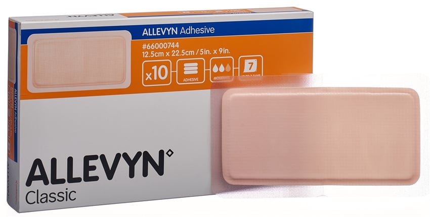 ALLEVYN pansement adhésif 12.5x22.5cm 10 pce | Commander en ligne