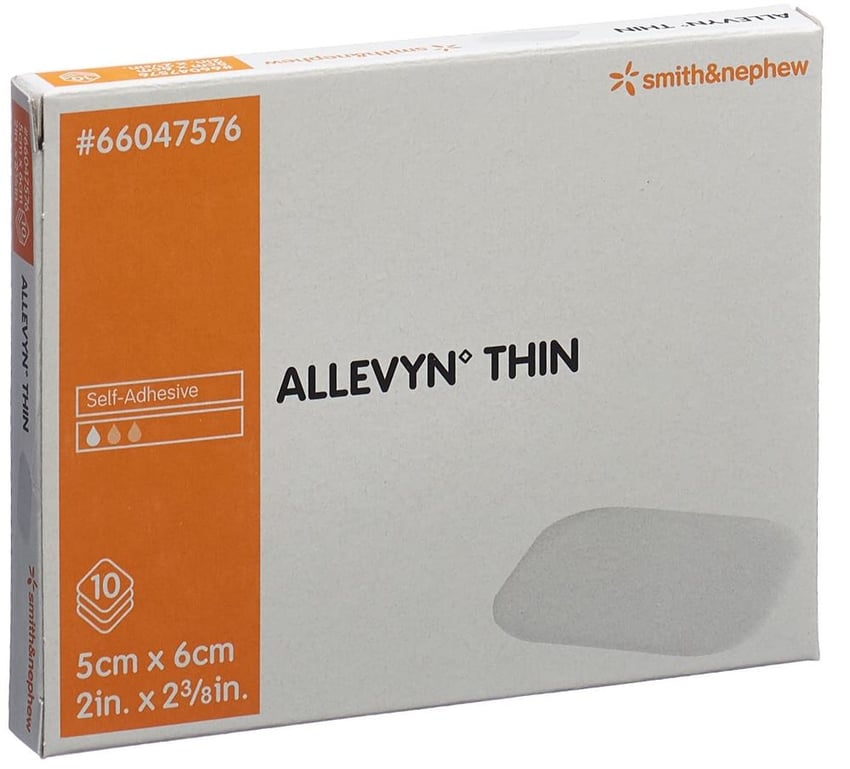 ALLEVYN pansement adhésif 5x6cm 10 pce | Commander en ligne