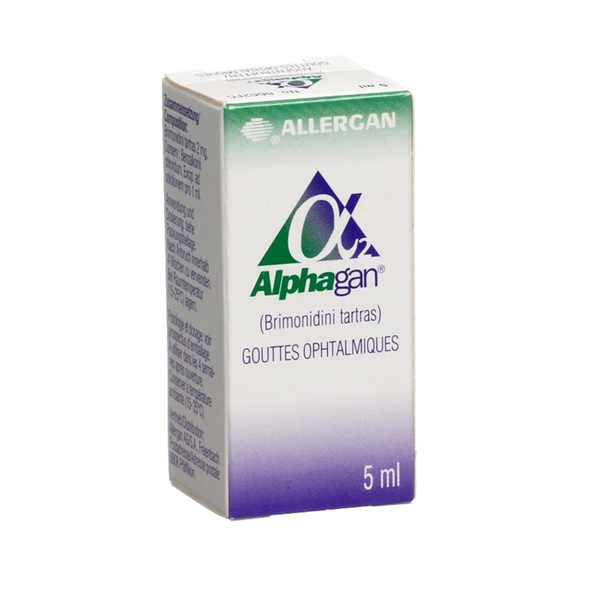 ALPHAGAN Gtt Opht 2 mg/ml Fl 5 ml | Online bestellen