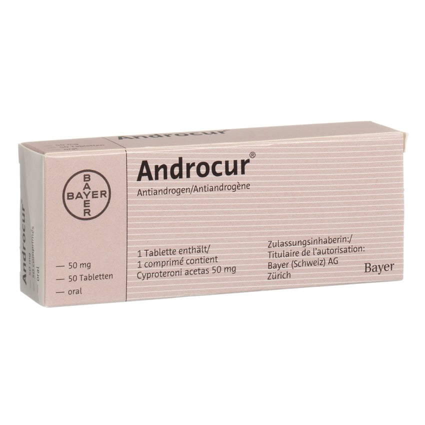 ANDROCUR Tabl 50 mg Blist 50 Stk | Online bestellen