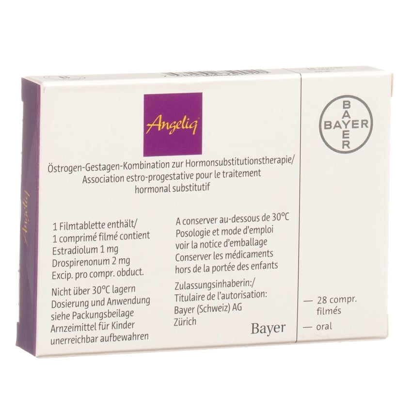 Angeliq cpr pell blist 28 pce | Commander en ligne