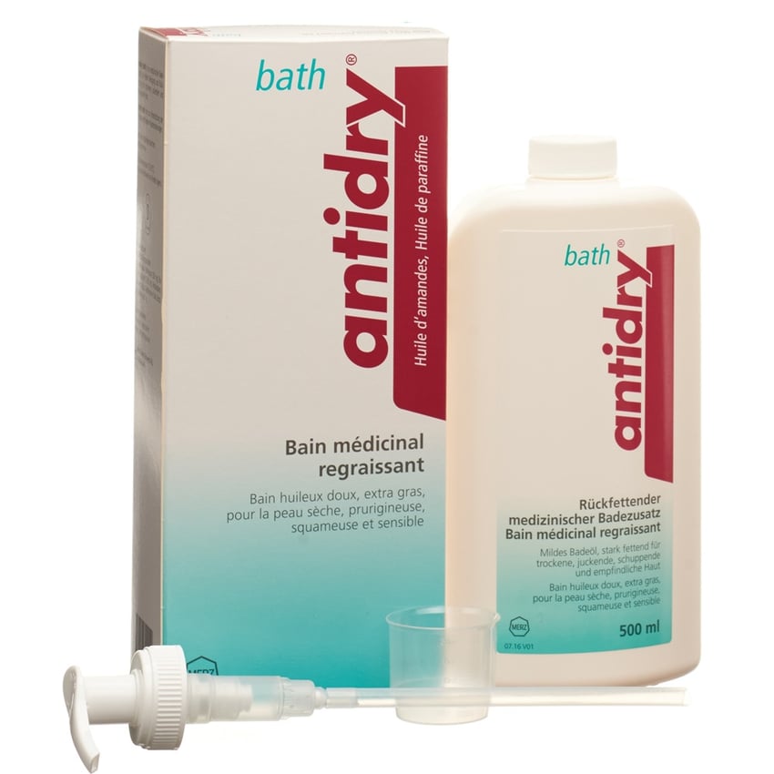 ANTIDRY bath ölige Lösung liq 500 ml | Online bestellen