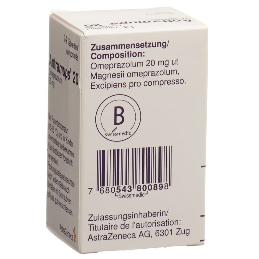 ANTRAMUPS cpr 20 mg bte 14 pce | Commander en ligne