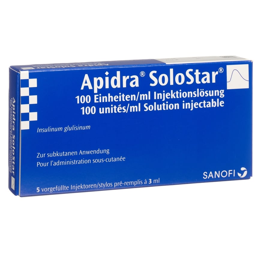 APIDRA SoloStar sol inj stylo pré 3 ml | Commander en ligne