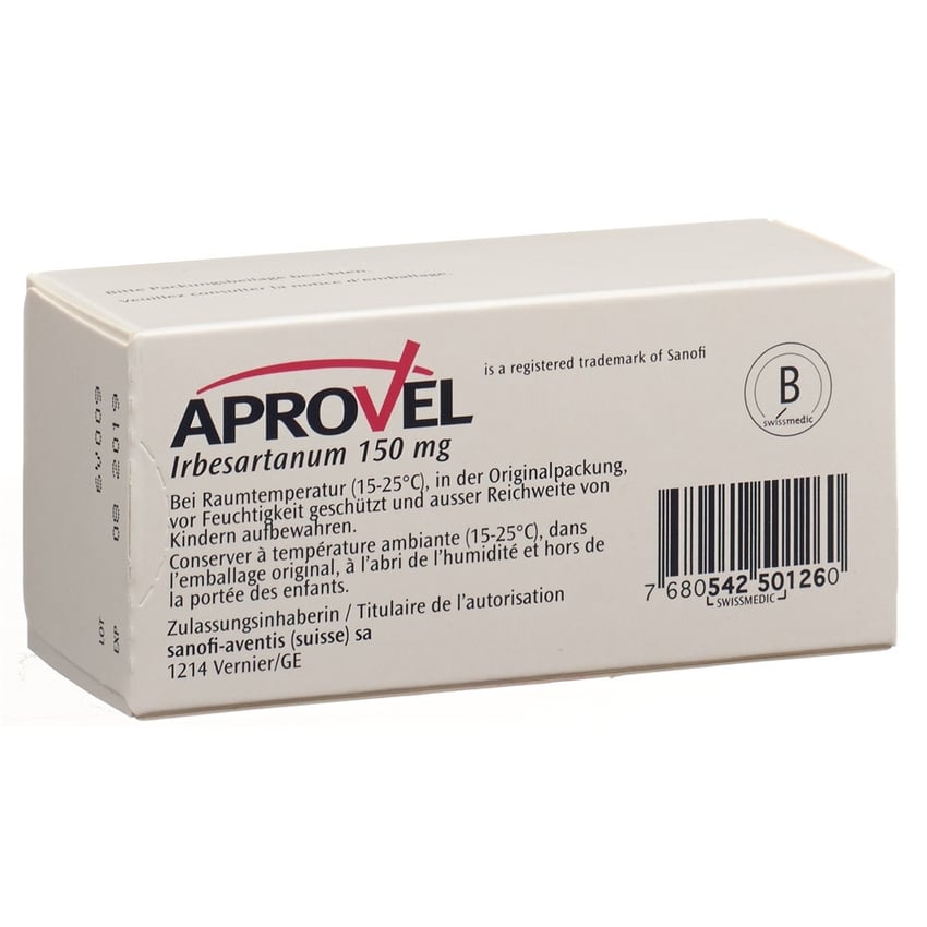 APROVEL 150 cpr pell 150 mg blist 98 pce | Commander en ligne
