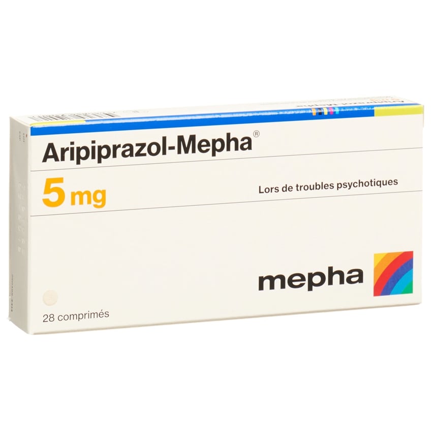 ARIPIPRAZOLE Mepha Tabl 5 mg Blist 28 Stk | Online bestellen