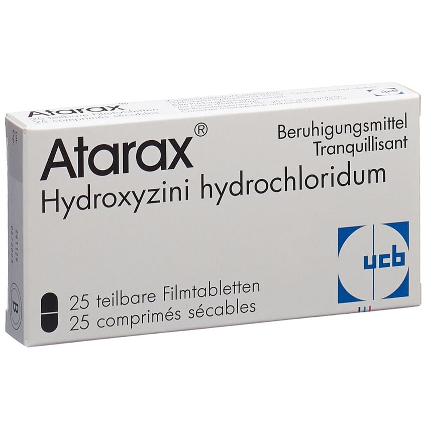 ATARAX cpr pell 25 mg blist 25 pce | Commander en ligne