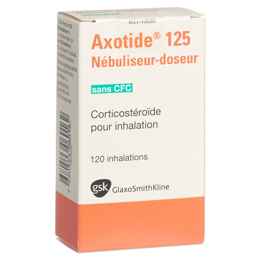 AXOTIDE Dosieraeros 125 mcg FCKW-frei 120 Dos | Online bestellen