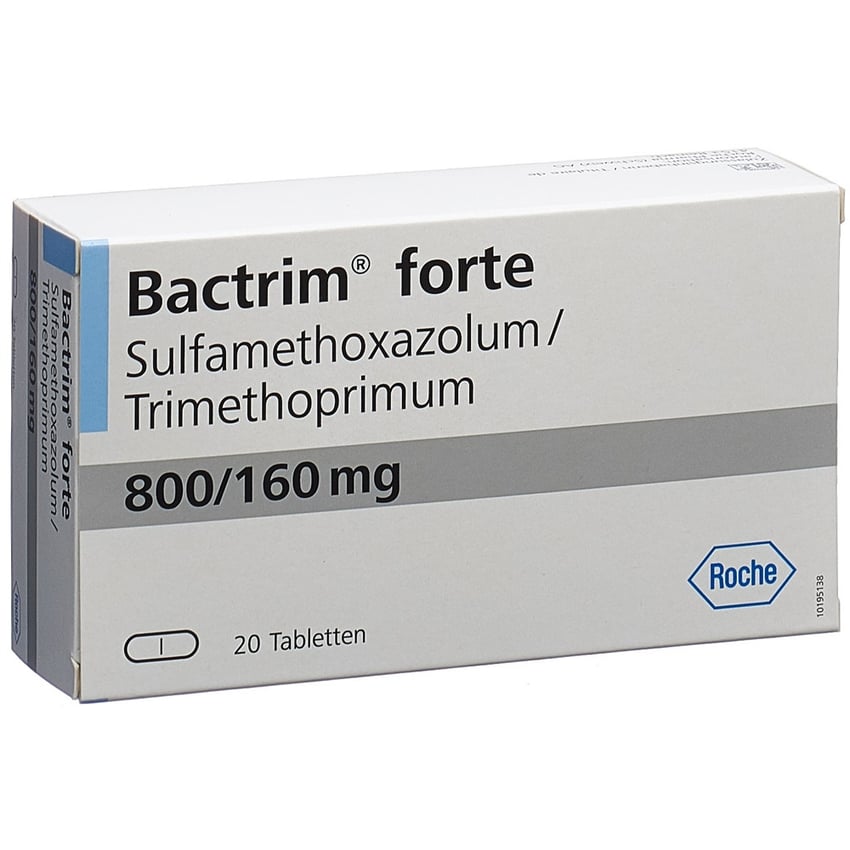BACTRIM forte Tabl 800/160mg Blist 20 Stk | Online bestellen