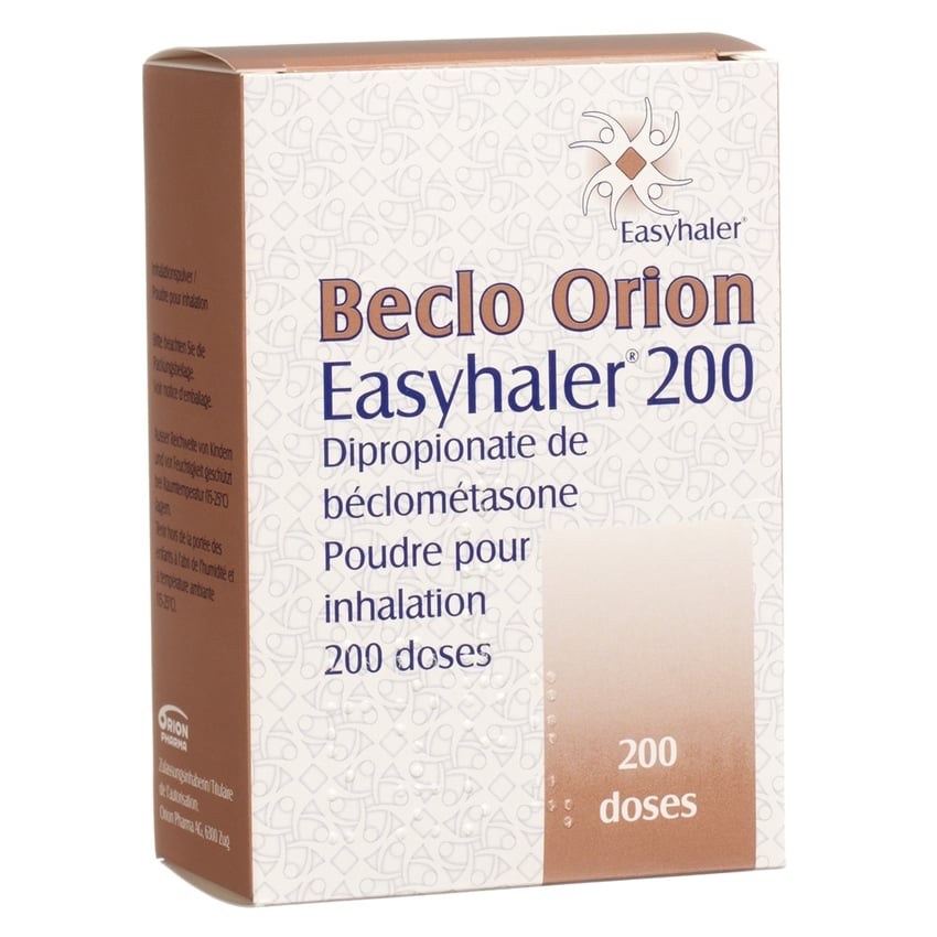 BECLO Orion Easyhaler Inh Plv 200 mcg 200 Dos | Online bestellen