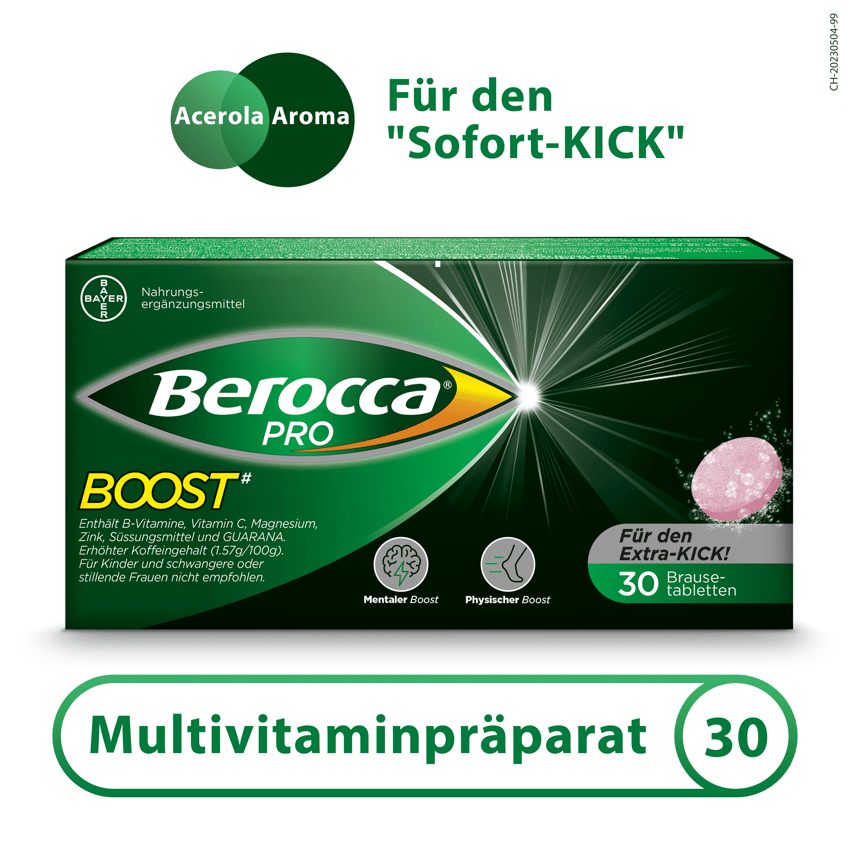 BEROCCA Boost cpr eff bte 30 pce | Commander en ligne