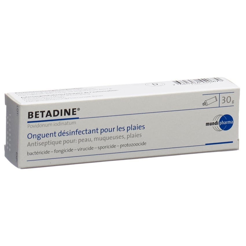Betadine onguent désinfectant ong tb 30 g | Commander en ligne