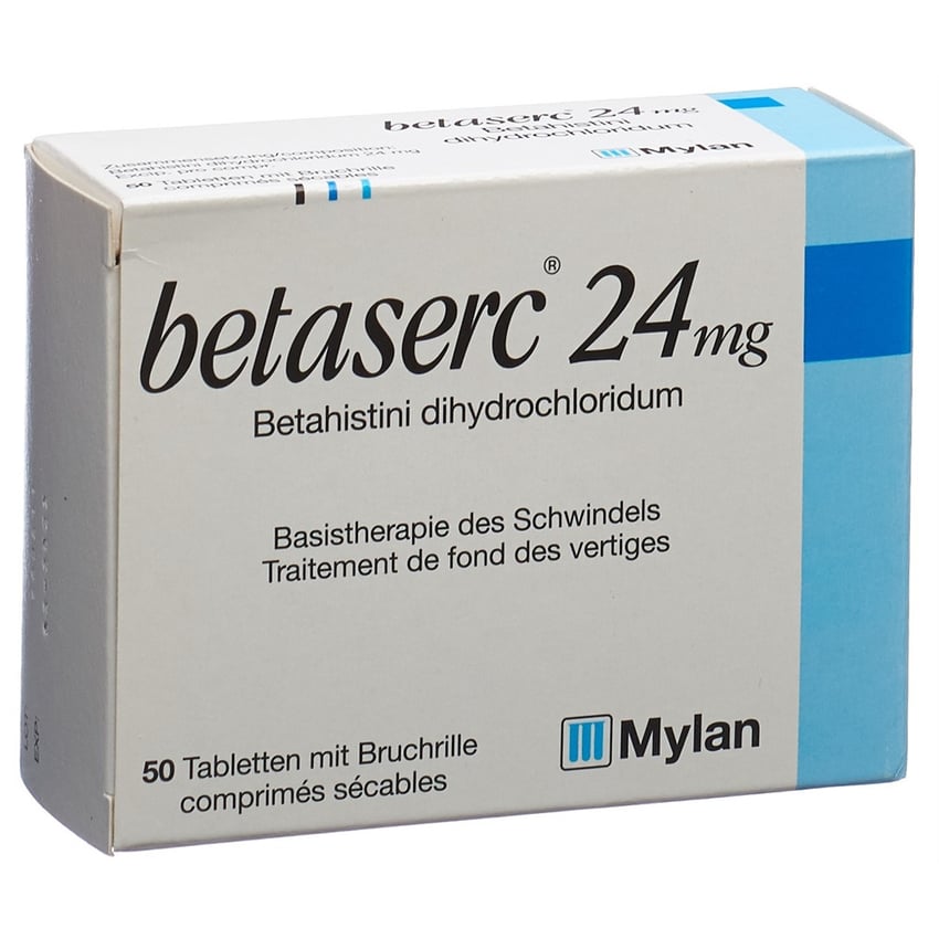 Betaserc Tabl 24 mg Blist 50 Stk | Online bestellen