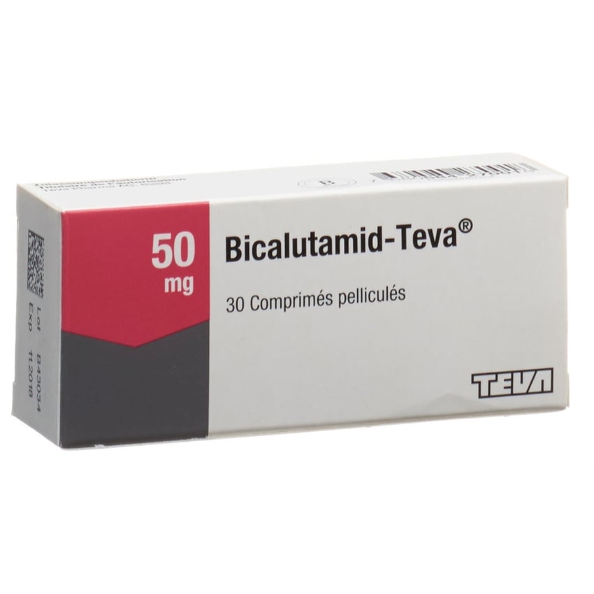 Bicalutamid-Teva Teva Filmtabl 50 mg Blist 30 Stk | Online bestellen