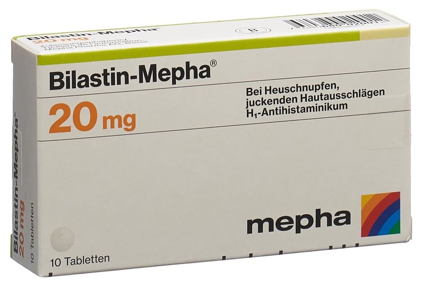 BILASTINE Mepha Tabl 20 mg Blist 10 Stk | Online bestellen