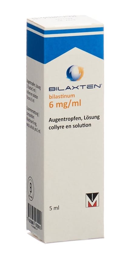 BILAXTEN gtt opht 6 mg/ml fl 5 ml | Commander en ligne