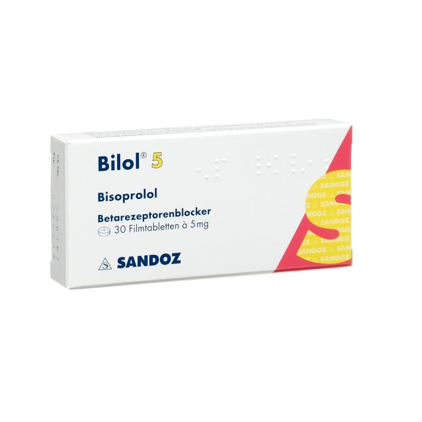 BILOL Filmtabl 5 mg Blist 30 Stk | Online bestellen
