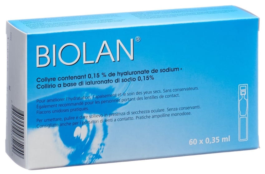 BIOLAN Gtt Opht Monodos 0.35 ml | Online bestellen