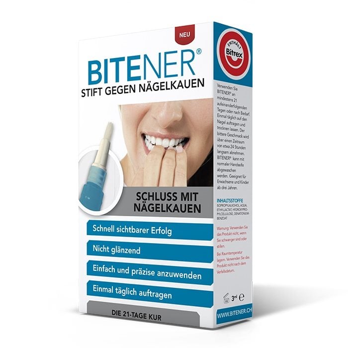 BITENER feutre anti-rongement ongles stick cure de 21 jours avec Bitrex ...