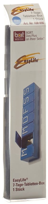 BORT box comprimés 7 jours bleu 1 pce | Commander en ligne