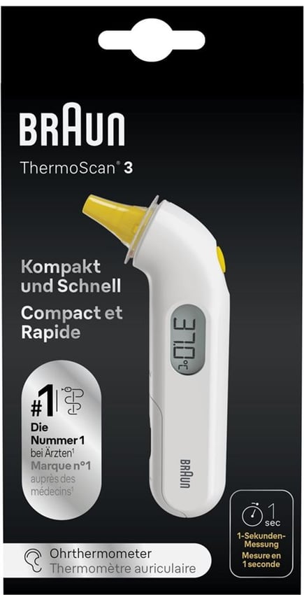 BRAUN ThermoScan 3 IRT 3030 1 Stk | Online bestellen