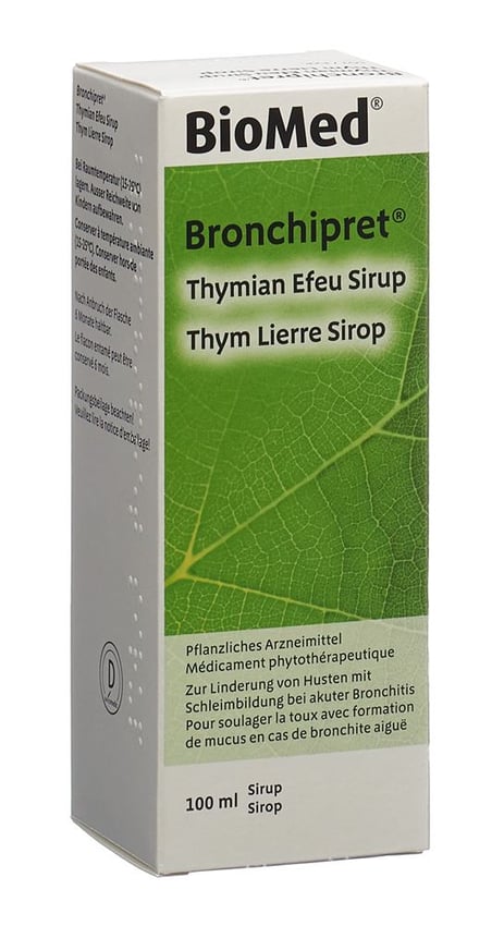 BRONCHIPRET Thymian Efeu Sirup Fl 100 ml | Online bestellen