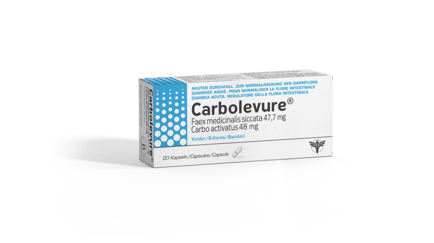 Carbolevure caps enf blist 20 pce | Commander en ligne