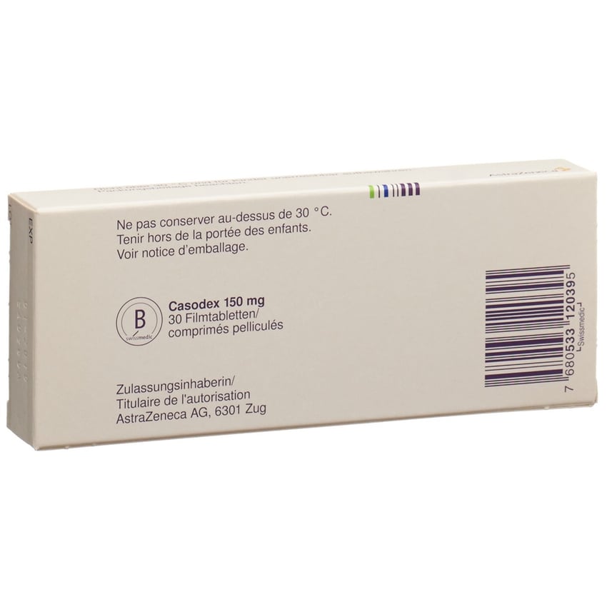 CASODEX cpr pell 150 mg blist 30 pce | Commander en ligne