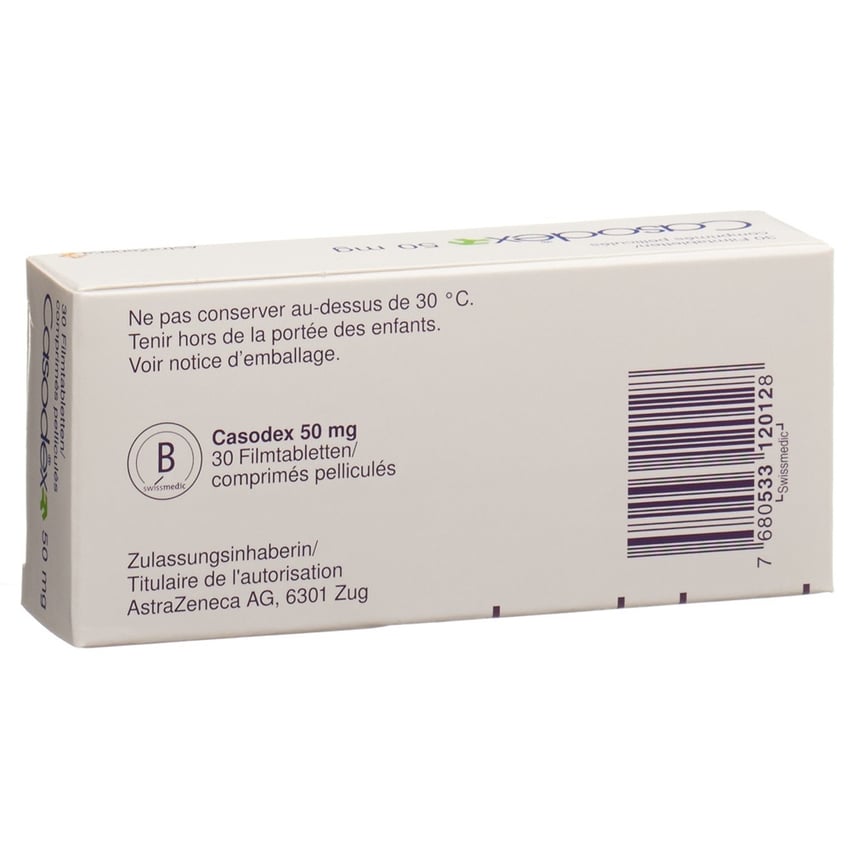 CASODEX cpr pell 50 mg blist 30 pce | Commander en ligne