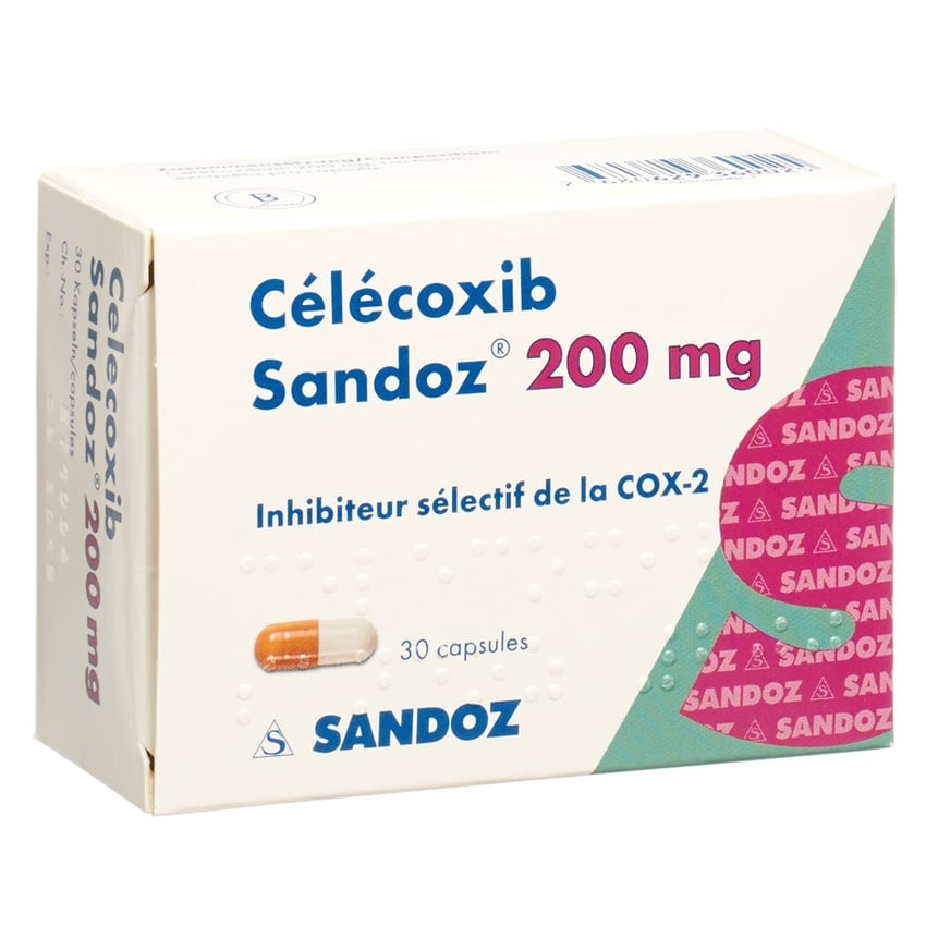 CELECOXIB Sandoz Kaps 200 mg Blist 30 Stk | Online bestellen