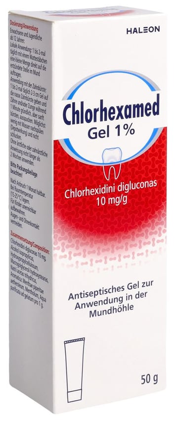 CHLORHEXAMED Gel 1 % 50 g | Online bestellen