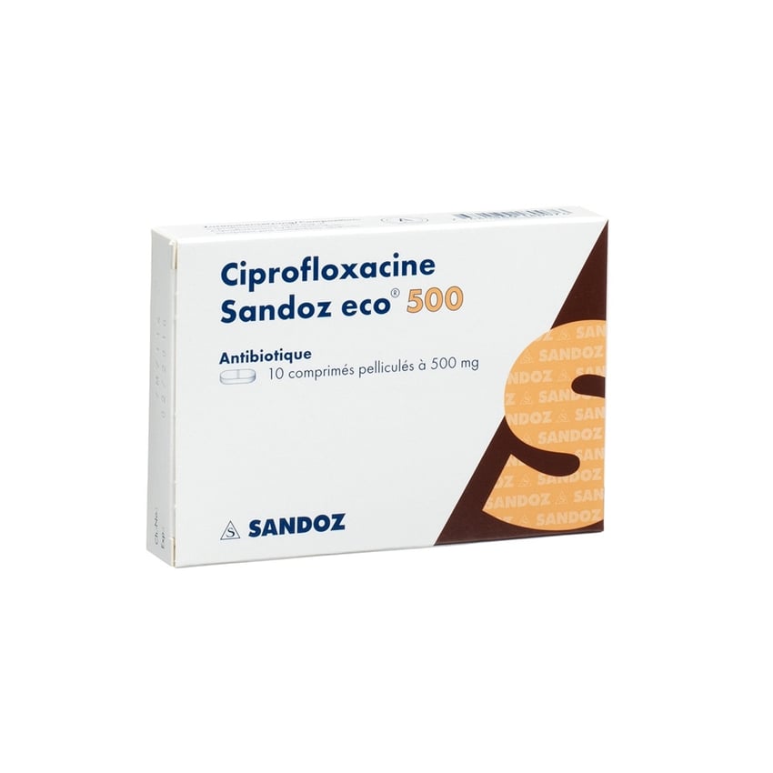 CIPROFLOXACINE Sandoz eco Filmtabl 500 mg Blist 10 Stk | Online bestellen