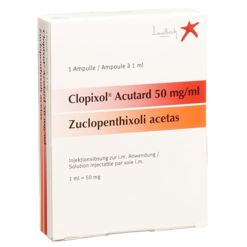 CLOPIXOL Acutard Inj Lös 50 mg/ml Amp 1 ml | Online bestellen