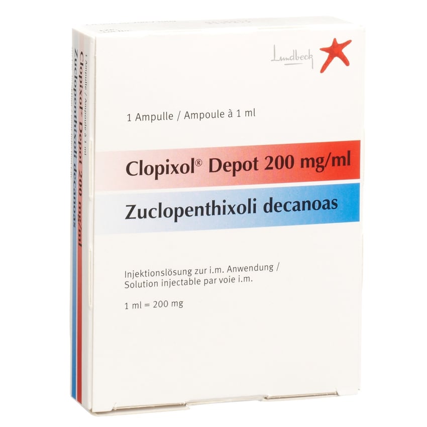 CLOPIXOL Depot sol inj 200 mg/ml amp 1 ml | Commander en ligne