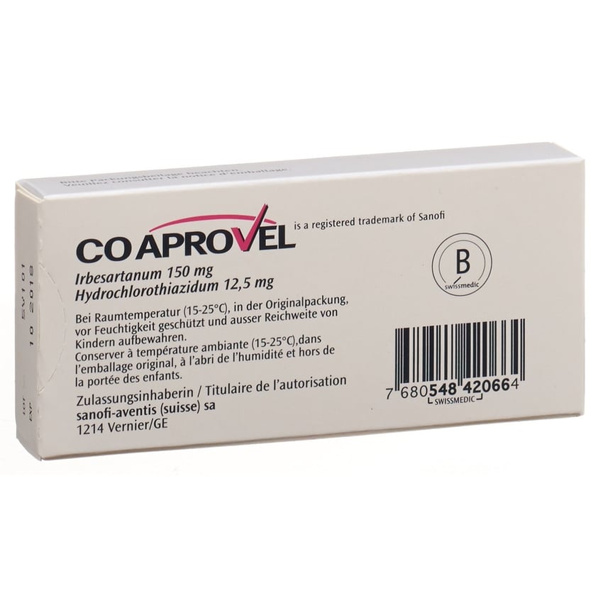 COAPROVEL cpr pell 150/12.5 blist 28 pce | Commander en ligne
