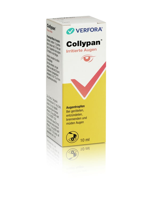 COLLYPAN yeux irrités gtt opht fl 10 ml | Commander en ligne