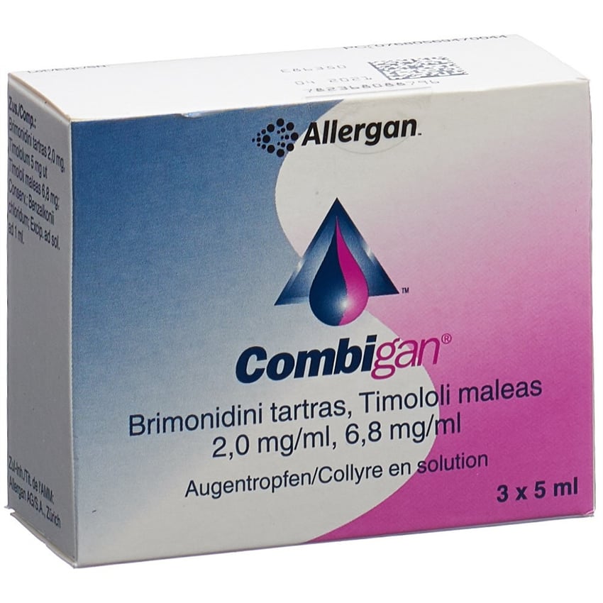 COMBIGAN Gtt Opht Fl 5 ml | Online bestellen