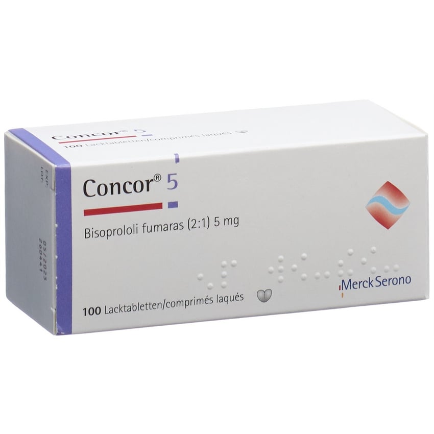CONCOR cpr pell 5 mg blist 100 pce | Commander en ligne