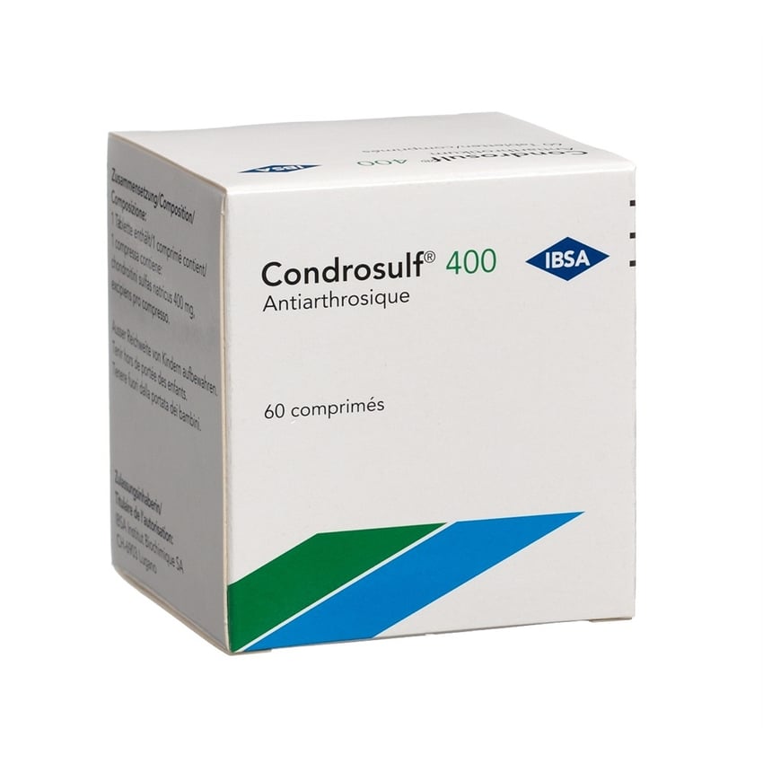 CONDROSULF cpr 400 mg blist 60 pce | Commander en ligne