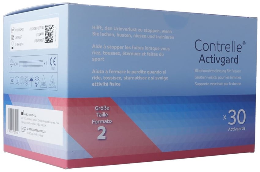 Contrelle Activgard pessaire Gr2 moyen 30 pce | Commander en ligne