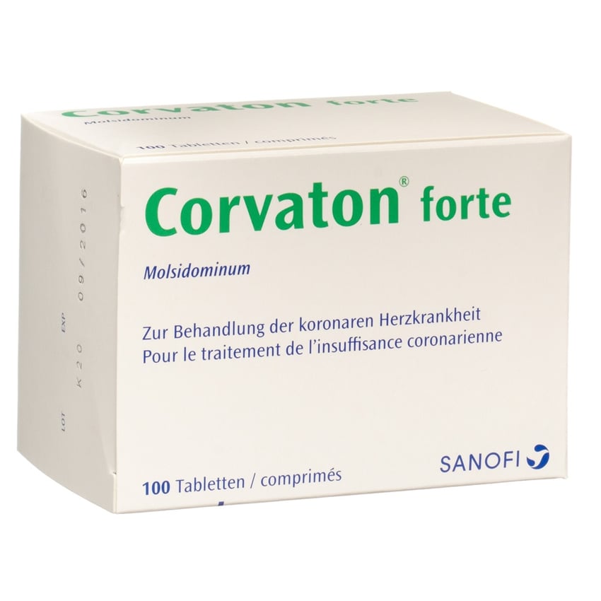 Corvaton forte Tabl 4 mg Blist 100 Stk | Online bestellen