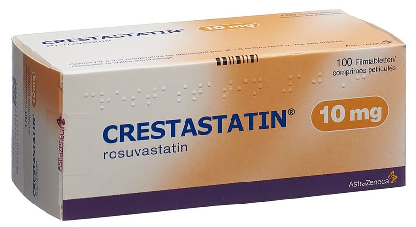 CRESTASTATIN cpr pell 10 mg blist 100 pce | Commander en ligne
