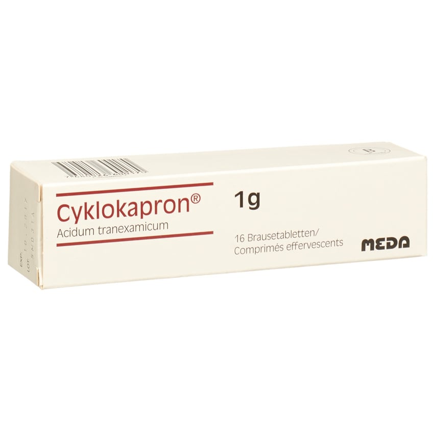 CYKLOKAPRON Brausetabl 1 g Ds 16 Stk | Online bestellen