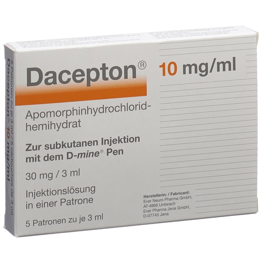 DACEPTON Inj Lös 30 mg/3ml Patronen 3 ml | Online bestellen