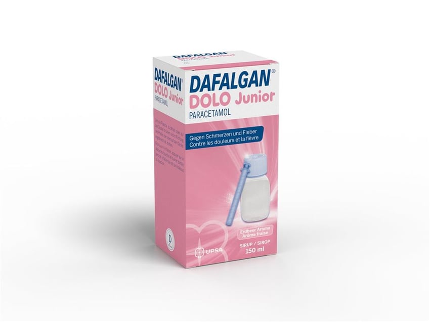 DAFALGAN Dolo Junior Sirup 30 mg/ml mit Dosierpipette Fl 150 ml ...