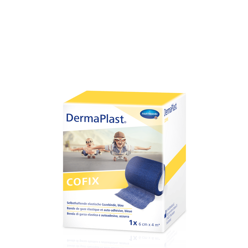 DERMAPLAST CoFix 6cmx4m bleu 1 pce | Commander en ligne